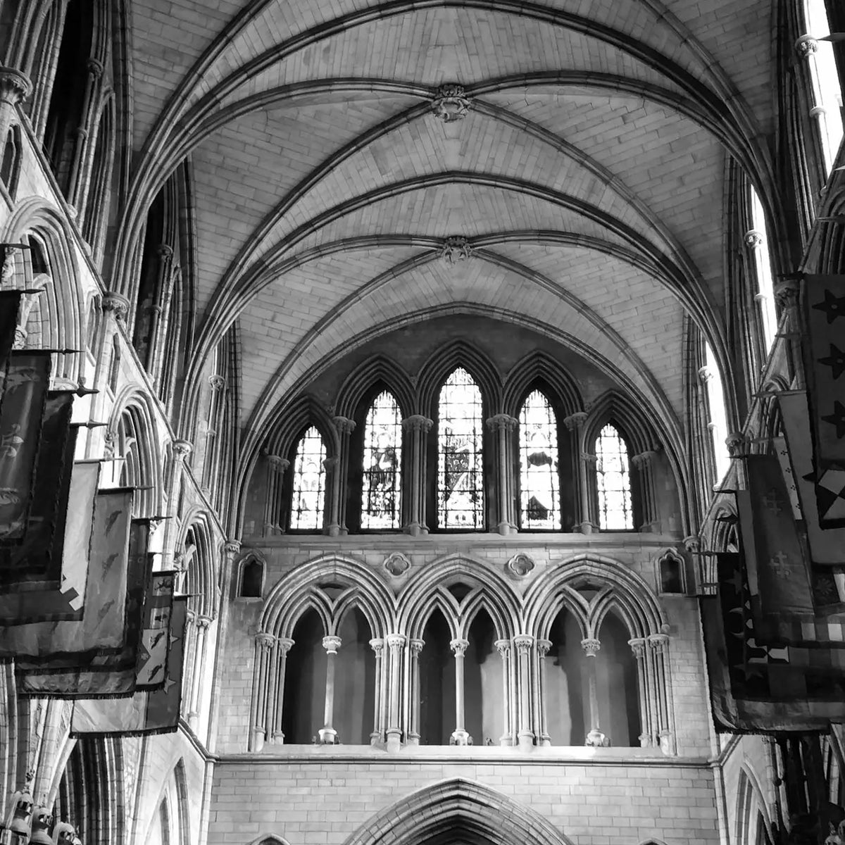 Heraldry Unfurled: St. Patrick's Cathedral Medieval Flag – Tracy ...